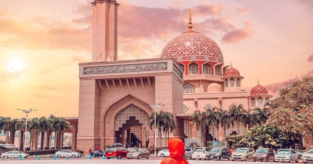 Pink Mosque + Malacca Straits Mosque + Stadthuys + Malacca River [Night ...